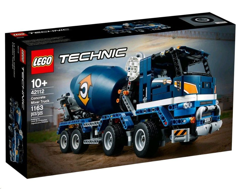 LEGO Concrete mixer truck 42112, LEGO Technic (Gebraucht) in Lenzburg ...