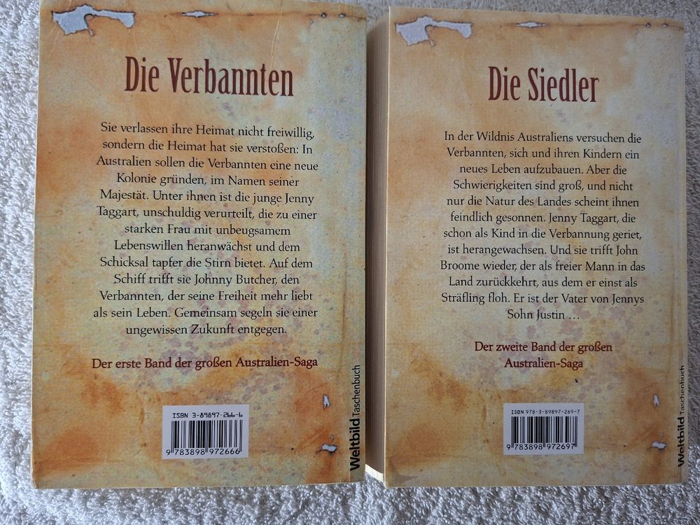William Stuart Long, Australien Saga, alle 8 Bücher (Gebraucht) in ...
