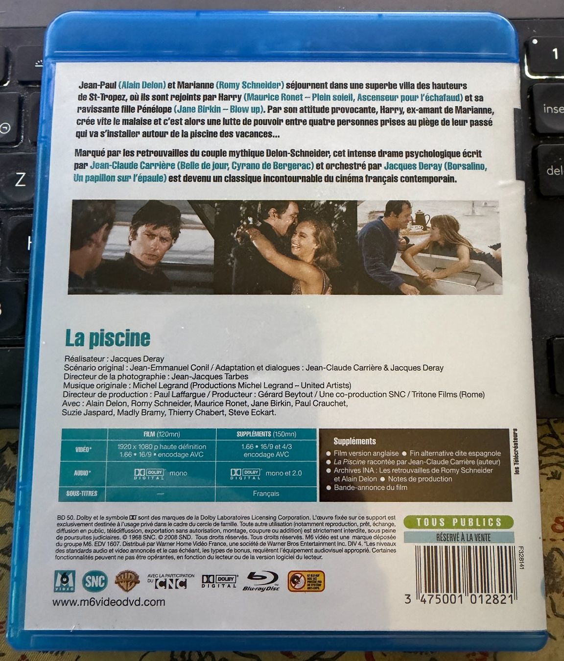 La Piscine (1969) - Blu-ray (D'occasion) à Semsales pour CHF 9 – avec ...