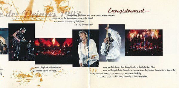 Johnny Hallyday PARC DES PRINCES 1993 Thibault Abrial CD | Kaufen auf Ricardo