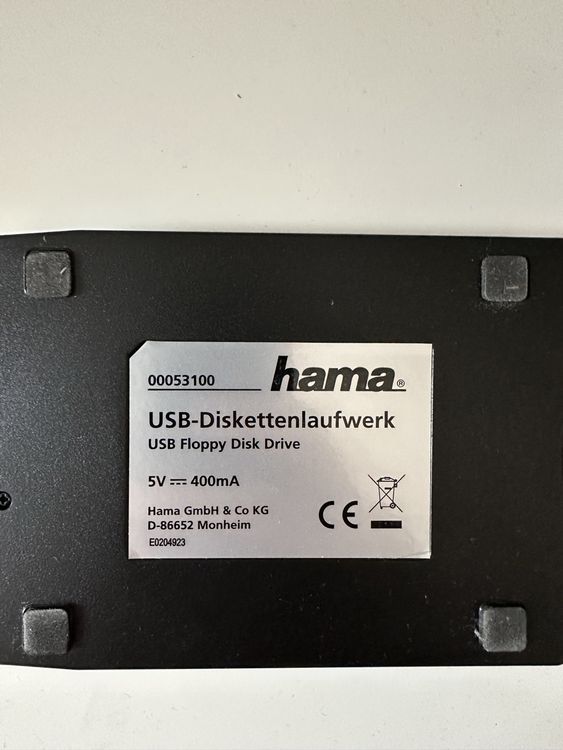 Hama USB Diskettenlaufwerk (Neu und originalverpackt) in Gunzgen für ...