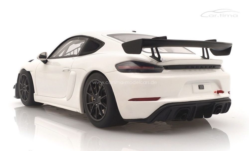 PORSCHE 718 CAYMAN GT4 RS CLUBSPORT WEISS 1:18 OTTO (Neu und ...