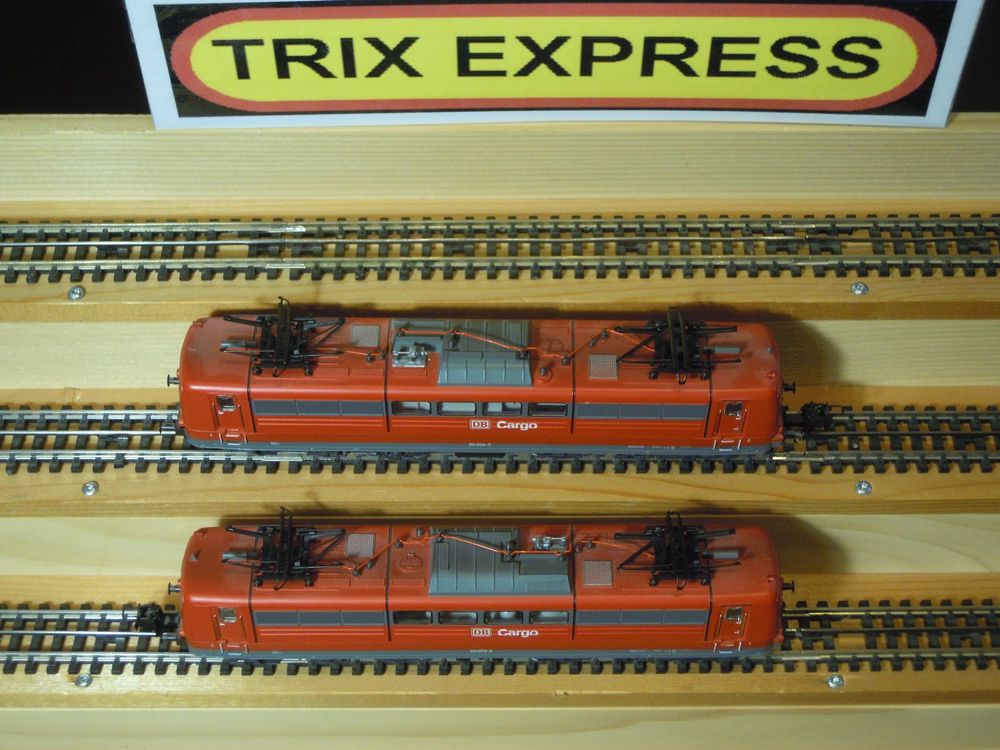 Trix Express E-Lok Doppeltraktion DB Cargo 151070 rot (Gebraucht) in ...