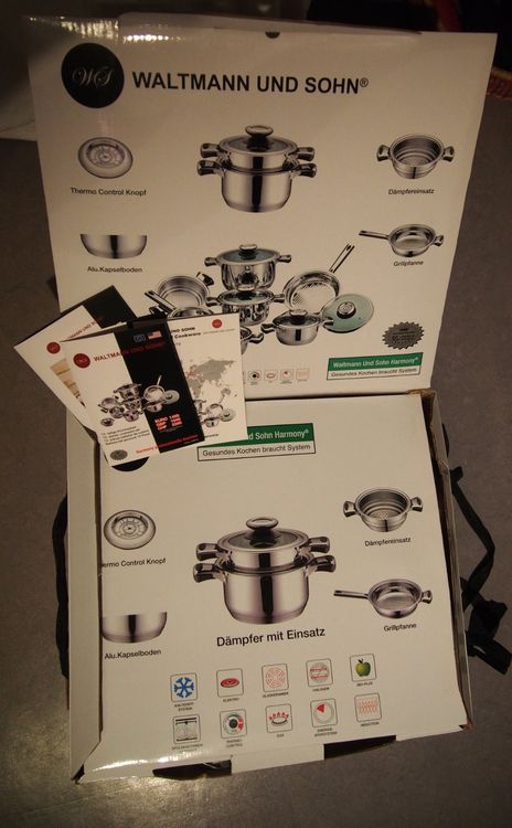 Kochtopfset 12teilig Waltmann & Sohn Neu Originalverpackt | Kaufen auf Ricardo