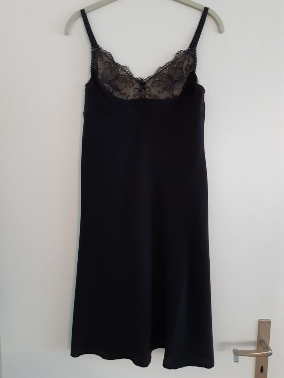 Beldona Nachthemd Negligee Seide mit Spitzen und Slip (Gebraucht) in ...
