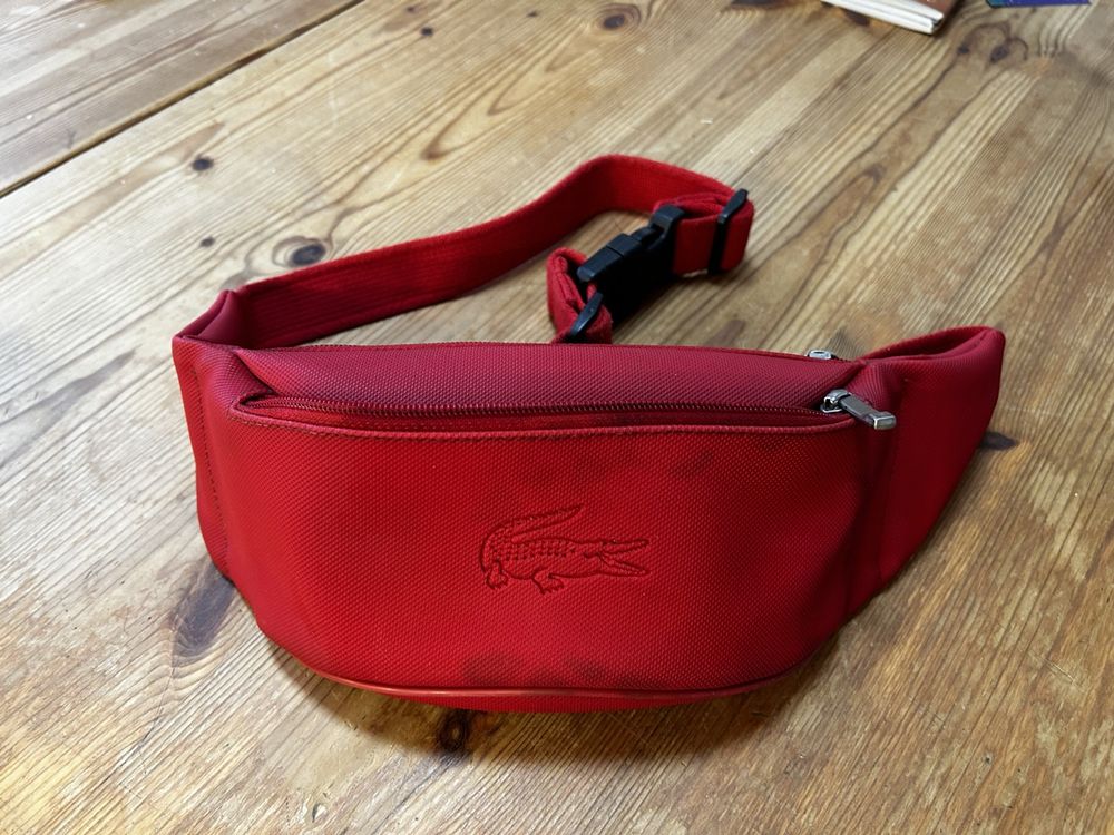 Sac-banane Lacoste rouge vintage | Kaufen auf Ricardo