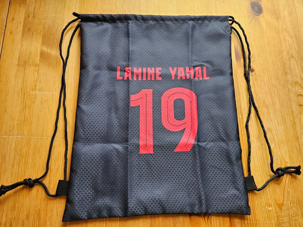 FC Barcelona Lamine Yamal Bag NEU Tasche Turnbeutel FCB (Neu (gemäss ...