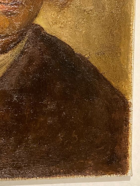 Frans Schoorman (1929-1982) Gemälde signiert Portrait Bi: 10 (Gebraucht ...