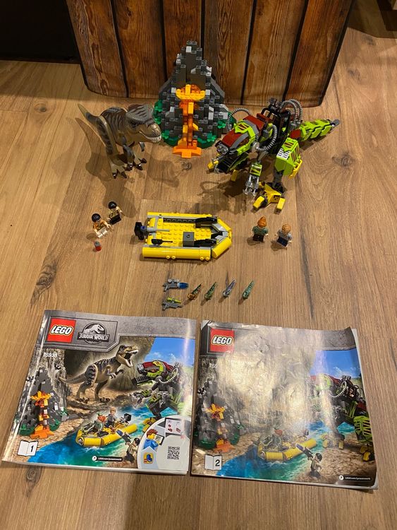 Lego 75938 Jurassic World T-Rex vs. Dino Mech (Gebraucht) in Nidfurn ...