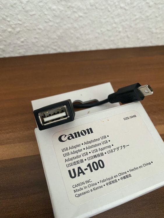 Canon Adapter UA-100 / USB-> USB mini / Original | Kaufen auf Ricardo