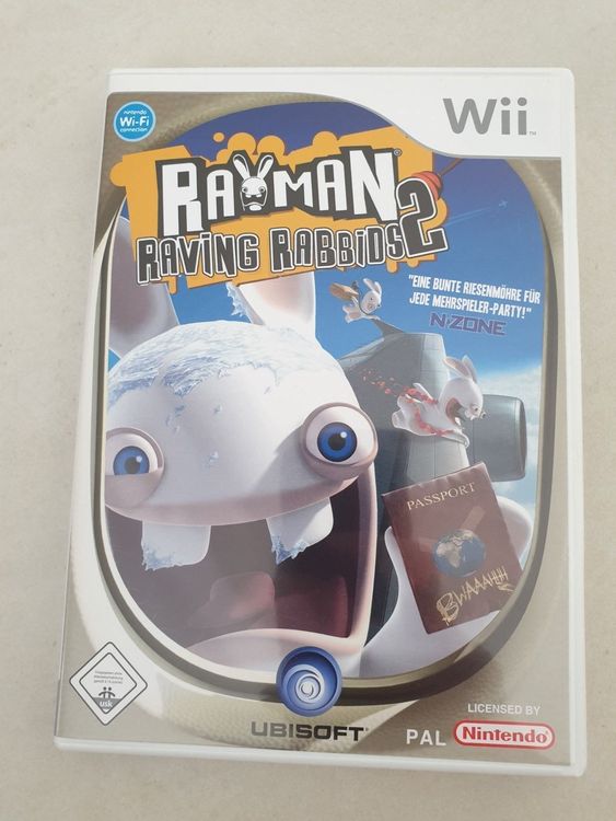 Rayman Raving Rabbids 2 Wii (Gebraucht) in Füllinsdorf für CHF 6 – mit ...