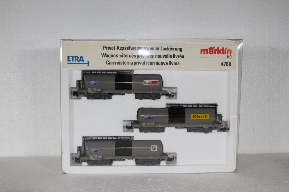 Märklin 4788 SBB Etra Kesselwagen-Set (Gebraucht) in Triesen für CHF 71 ...