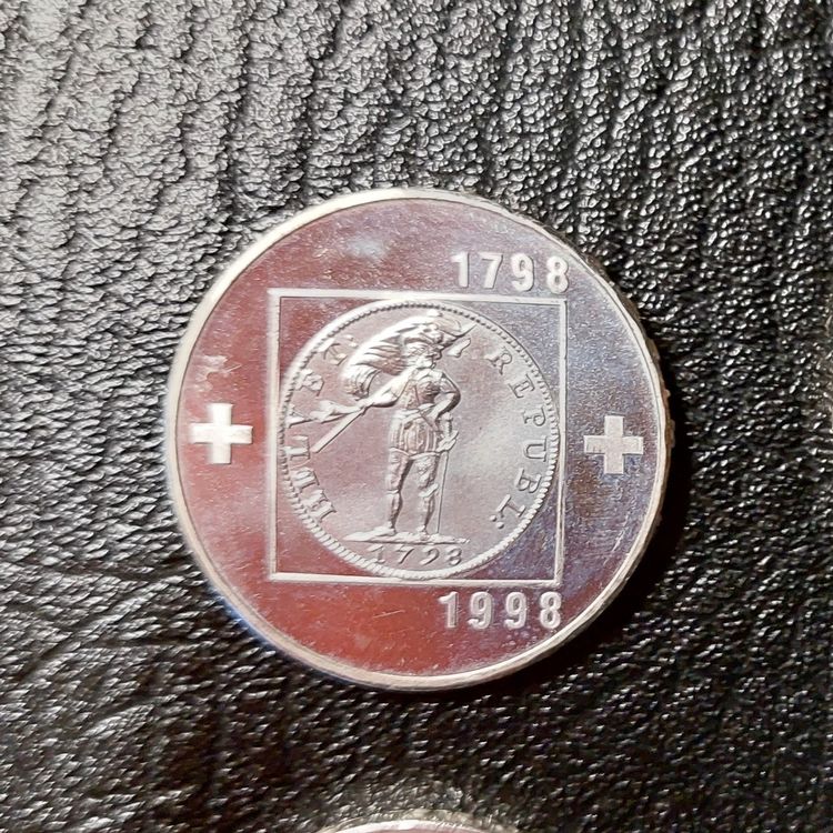 swissmint - Gedenkmünze 1998 "200 J. Helvetische Republik" (Neu (gemäss Beschreibung)) in ...