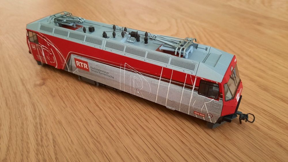 Bemo 1359 155 RhB Ge 4/4 III 645 Tujetsch RTR H0m (Neu (gemäss ...