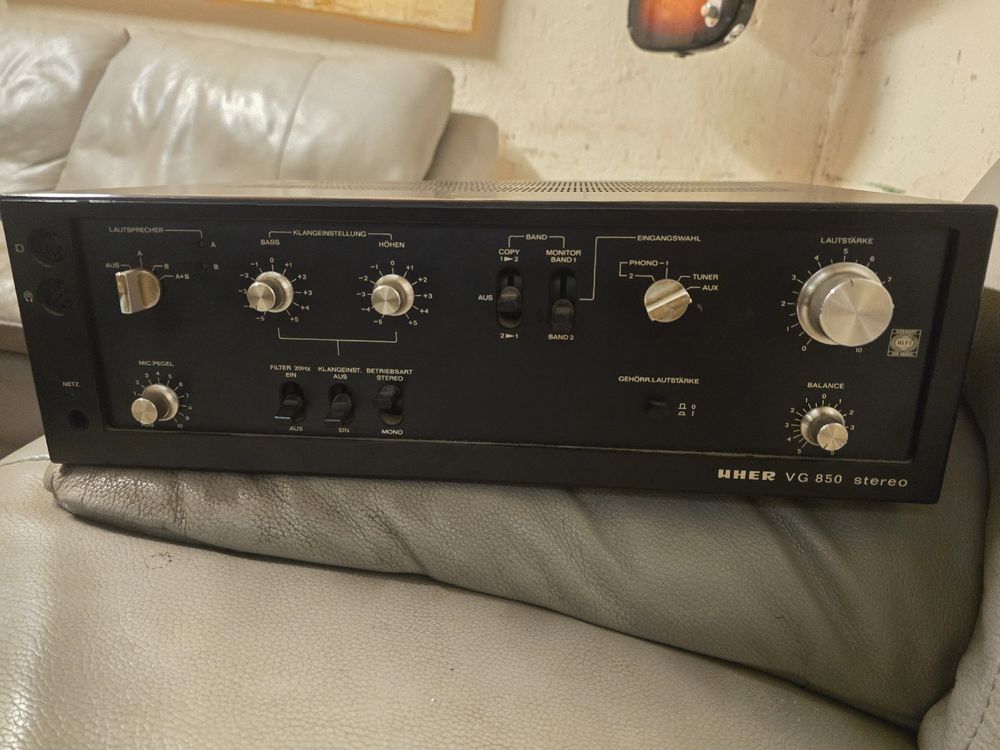 Amplifier Uher VG 850 Stereo (D) (Gebraucht) in Rorschach für CHF 40 ...