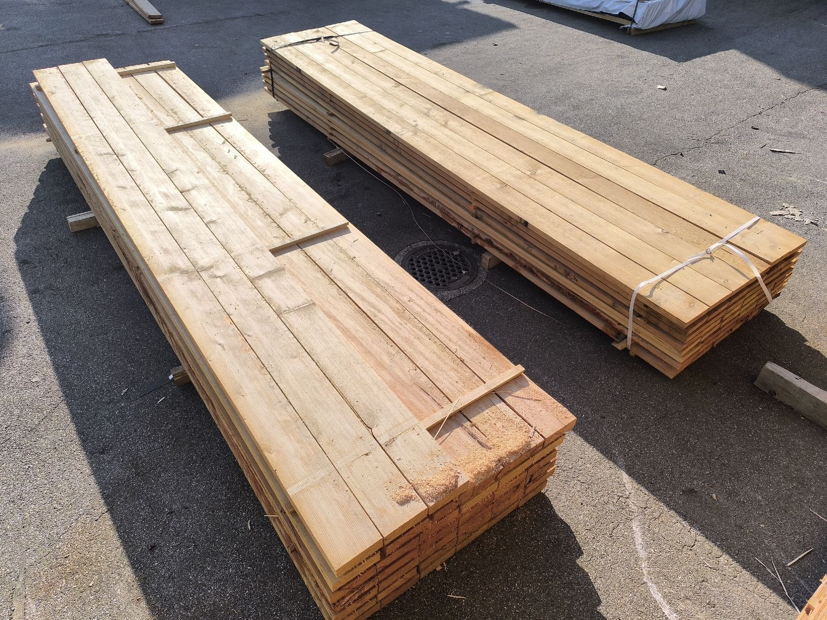 Lärche Parallelbretter Rift Halbrift kernfrei (Neu (gemäss Beschreibung ...