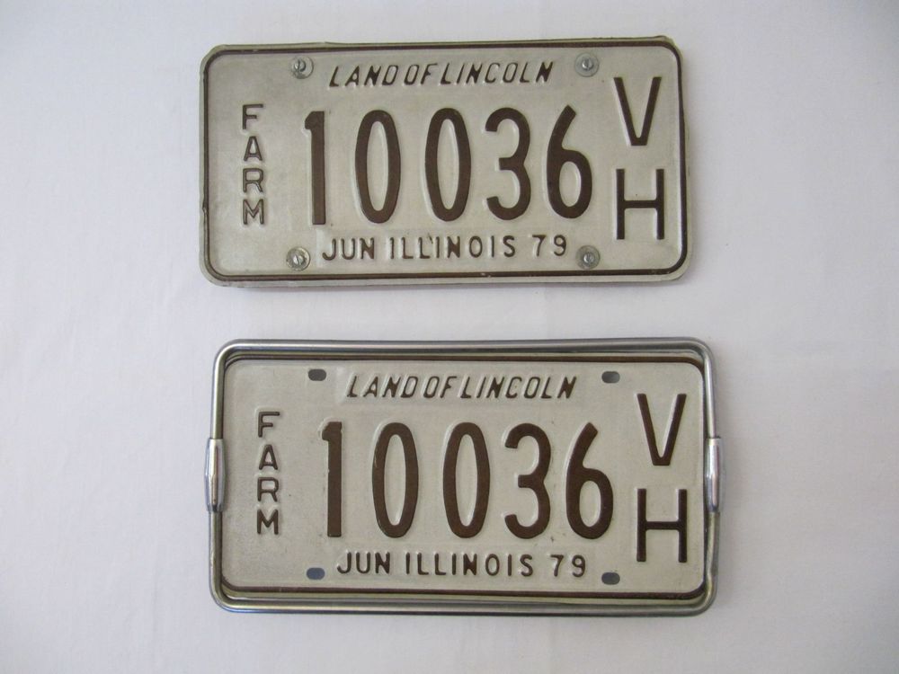 Autonummernschilder Illinois 1979 (Gebraucht) in Kriens für CHF 4 – mit ...