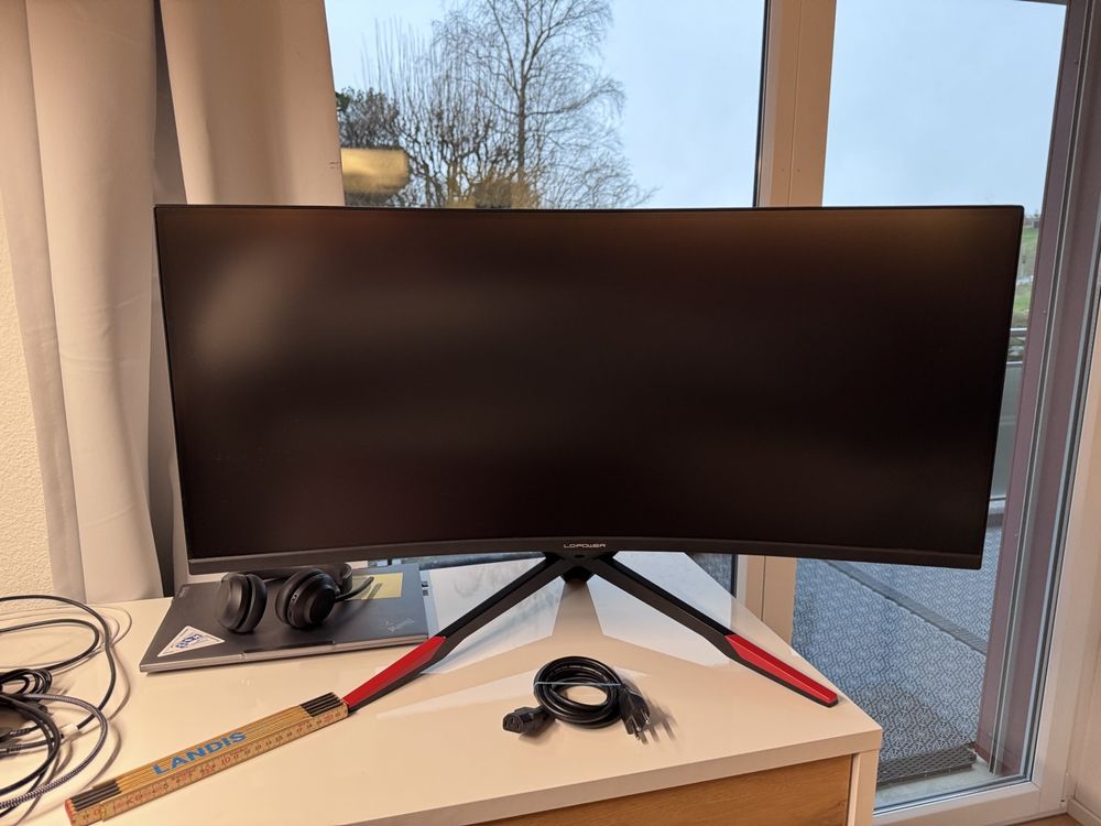 LC-Power Curved Gaming Monitor 34” – UWQHD – 144 Hz (Gebraucht) in ...