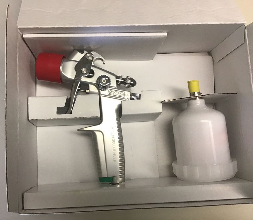 Lackpistole SATA MINIJET 3000 B HVLP inkl. 2x Düsensatz 0.8 | Kaufen ...