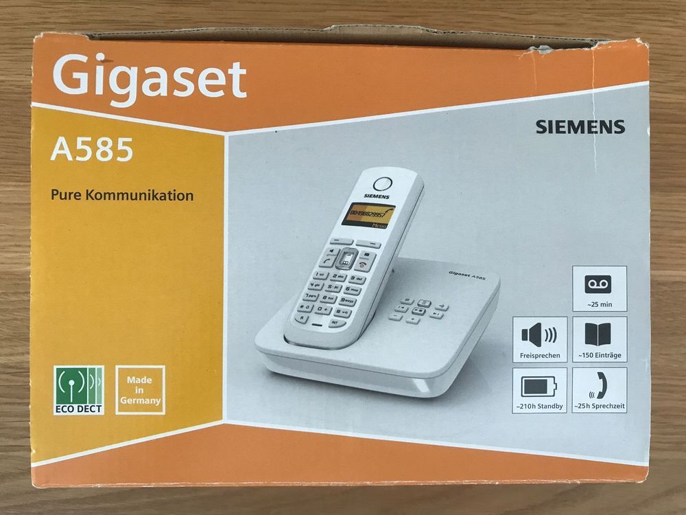 Gigaset A585 (ohne Akkus) | Kaufen auf Ricardo