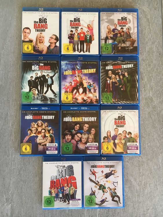 The Big Bang Theory 1-11 (Blu Ray) (Gebraucht) in für CHF 69.9 – mit ...