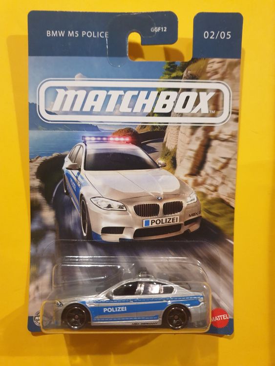 Matchbox BMW M5 POLICE (Neu und originalverpackt) in Oftringen für CHF ...