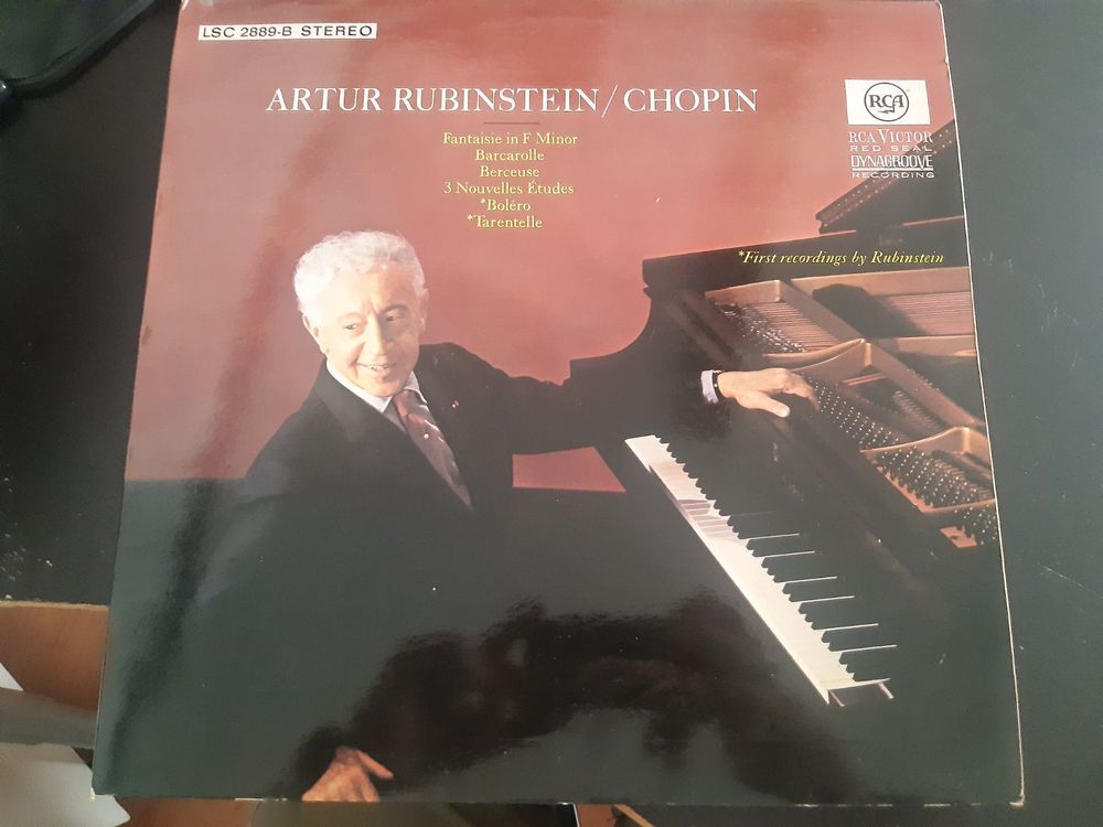 Artur Rubinstein - Chopin (LP, Album, RE) | Kaufen auf Ricardo