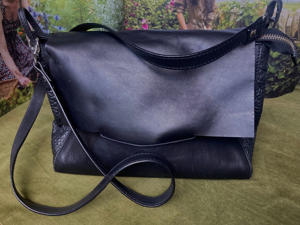 Kreative Leder Handtasche von URBANCODE LONDON | Kaufen auf Ricardo