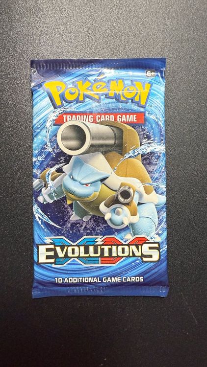 Pokémon XY Evolutions Booster Pack Blastoise Artwork | Kaufen auf Ricardo