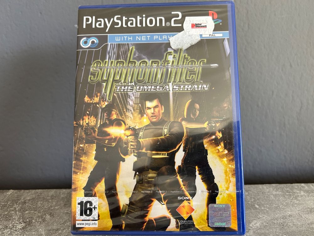 Syphon Filter Omega Strain - PS2 *NEU* (Neu und originalverpackt) in ...