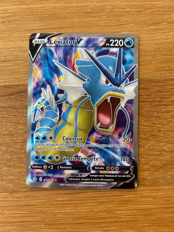 Léviator V Full Art (D'occasion) à Orpund pour CHF 12 – avec livraison ...