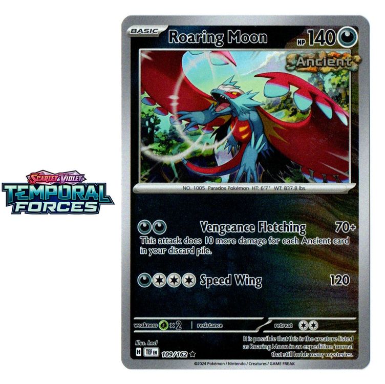 Temporal Forces Roaring Moon Donnersichel Reverse Holo 109 | Kaufen auf ...