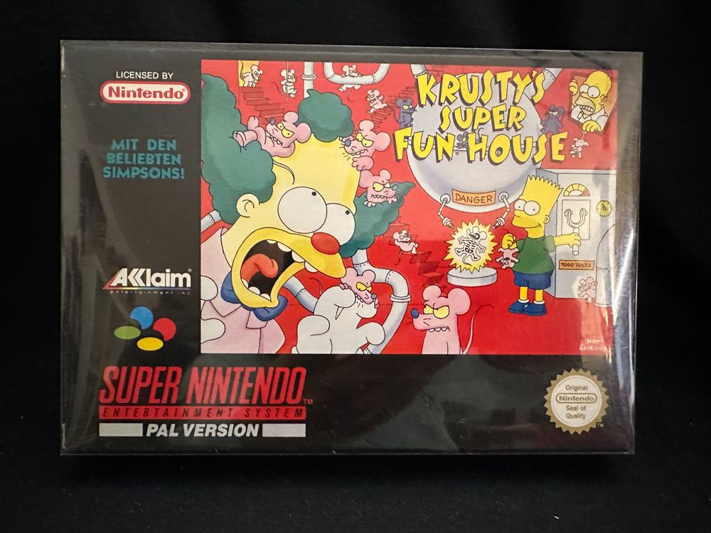 Krusty's Super Fun House I SNES I Super Nintendo (Gebraucht) in ...