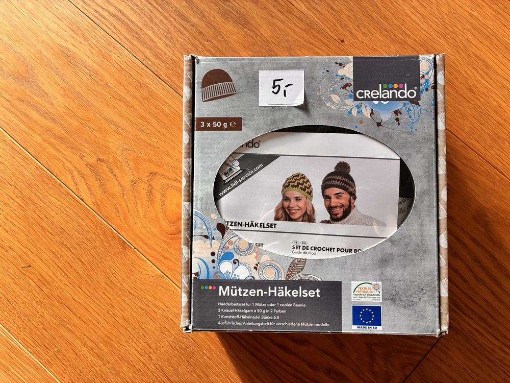 Crelando Hat Crochet Kit - New, For Winter Season! (Neu und ...