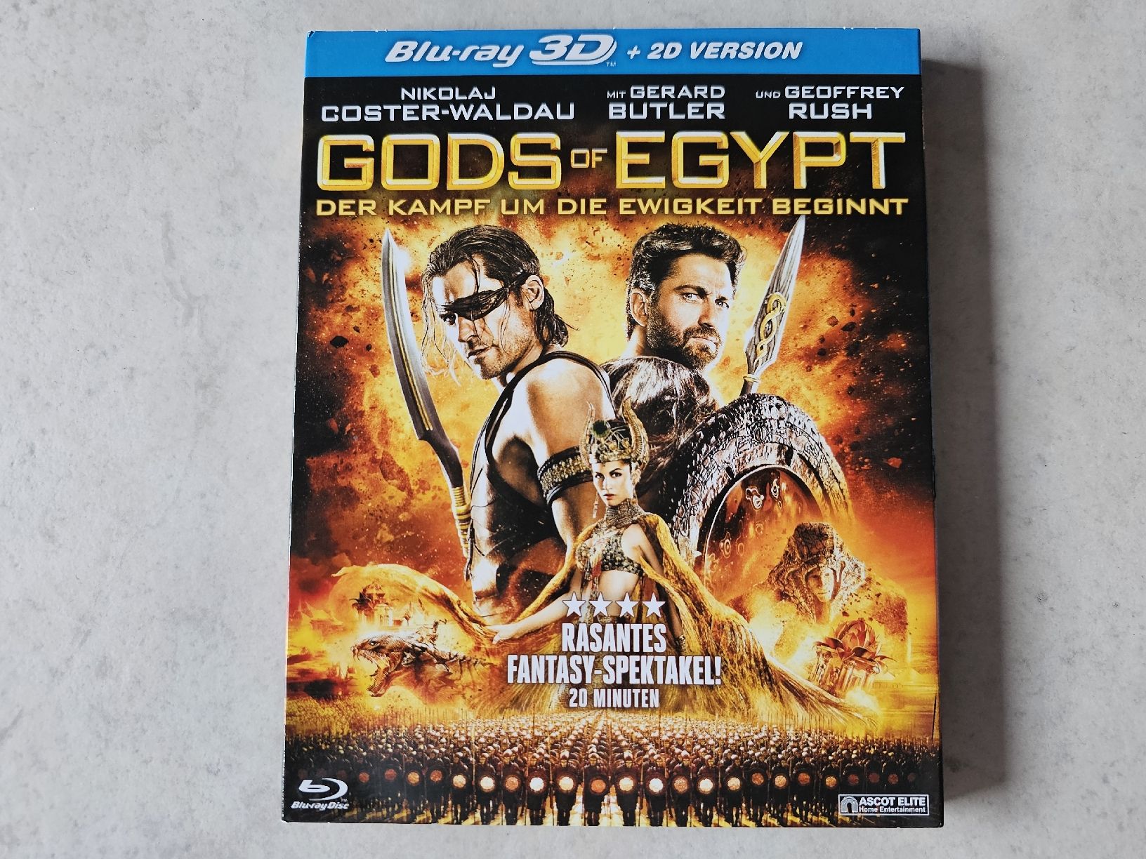 Gods Of Egypt / Bluray 3D + 2D (Gebraucht) in Schneisingen für CHF 2.5 ...