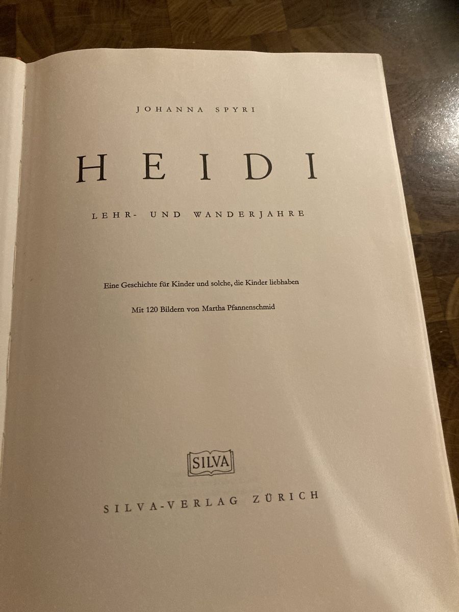 Heidi Klassiker – Band I & II – Kinderbuch-Set,Top Zustand! (Gebraucht ...