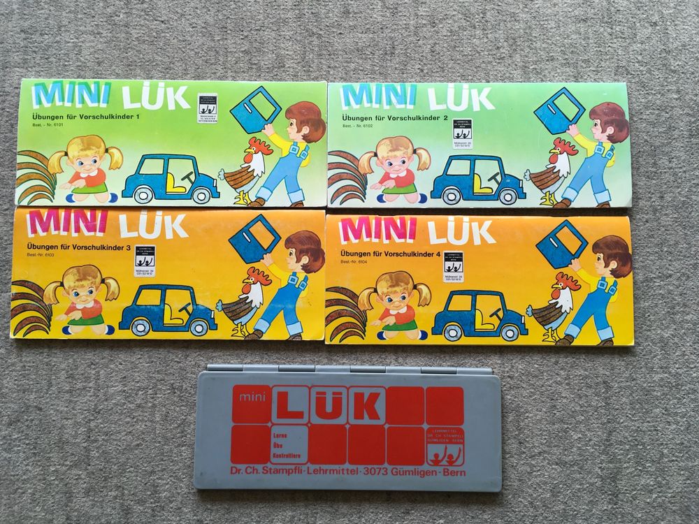 Mini Lük für Vorschulkinder (Gebraucht) in Jona für CHF 15 – mit ...