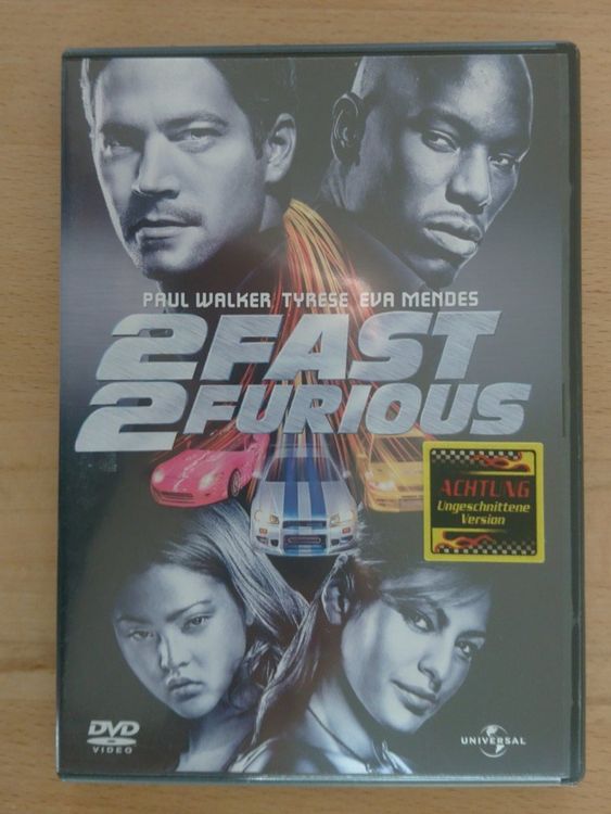 2 Fast 2 Furios DVD mit Vin Diesel, Paul Walker | Kaufen auf Ricardo