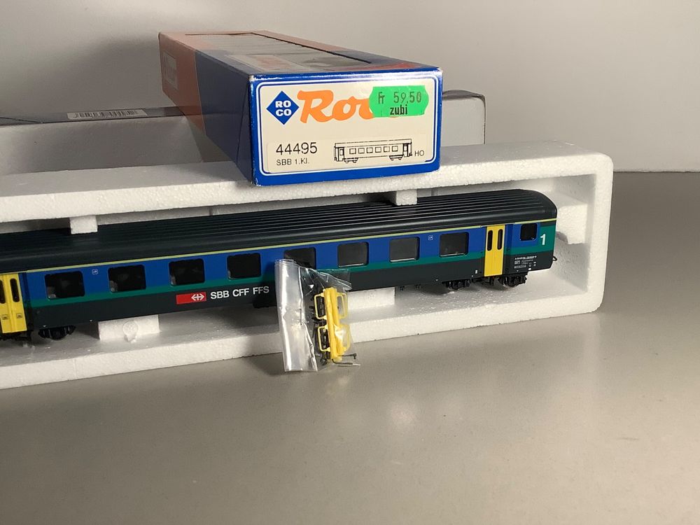Roco 44495 : SBB 1.Kl EW II Papagei | Kaufen auf Ricardo