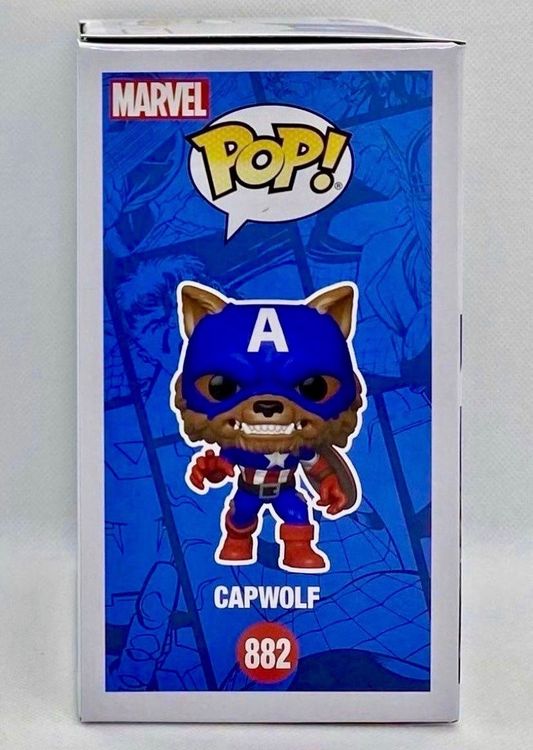 Funko Pop! Marvel, Capwolf #882, SDCC Shared Exclusive | Kaufen auf Ricardo