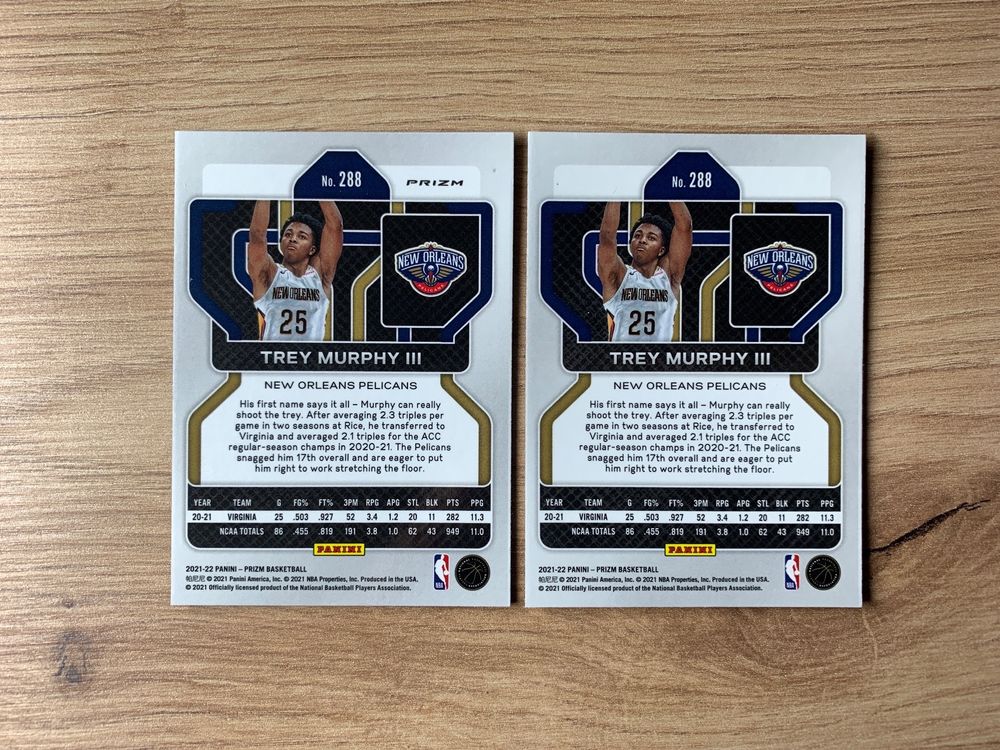 NBA Trey Murphy III RC 🔥 GREEN PRIZM & Base Prizm 21/22 🔥 | Kaufen auf ...