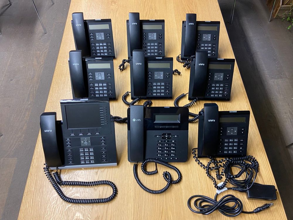 9x IP Telefone Unify | IP55G | IP35G | CP210 | guter Zustand (Gebraucht ...