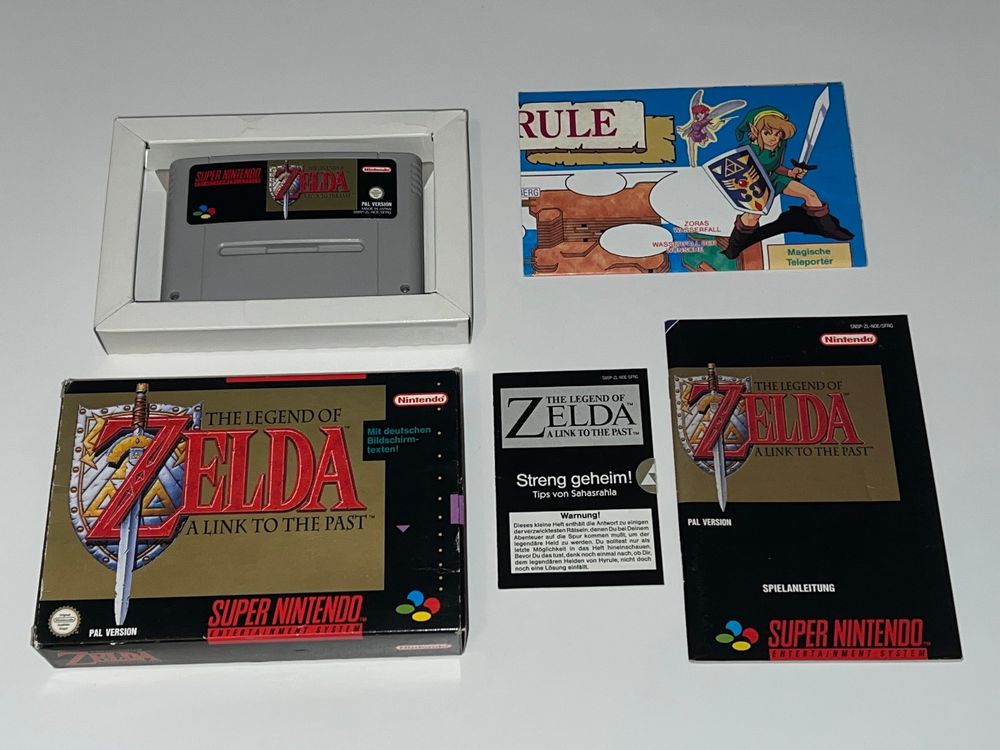 SNES Spiel - The Legend of Zelda: A Link to the Past (OVP) | Kaufen auf ...