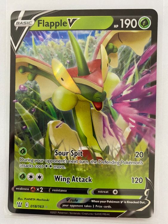 Pokemon Flapple V 018/163 Battle Styles EN | Kaufen auf Ricardo