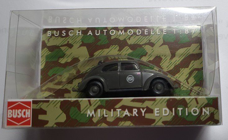 Busch VW Käfer Militär 1:87 OVP (Neu und originalverpackt) in Lachen SZ ...