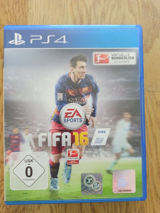 📀🎮📀FIFA 16 PS4 / PS5 📀🎮📀 (Gebraucht) in Oberweningen für CHF 3 – mit Lieferung auf Ricardo kaufen