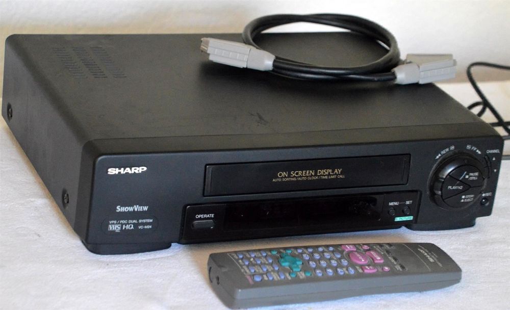 Videorecorder VHS Sharp VC-M24GM magnétoscope (Gebraucht) in Collonges ...