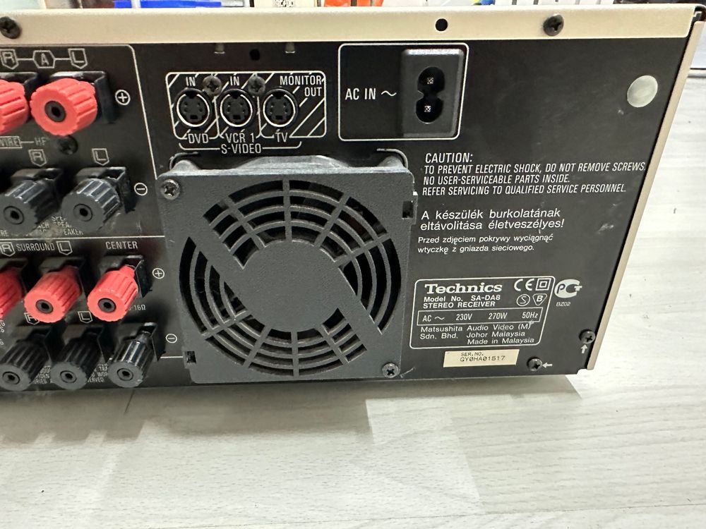 Technics SA-DA8 ampli home cinéma | Kaufen auf Ricardo