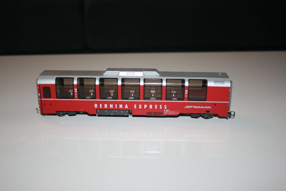 Bemo HOm 3294 101 RhB B 2501 Bernina Express Panoramawagen (Gebraucht) in Bavois für CHF 71 ...
