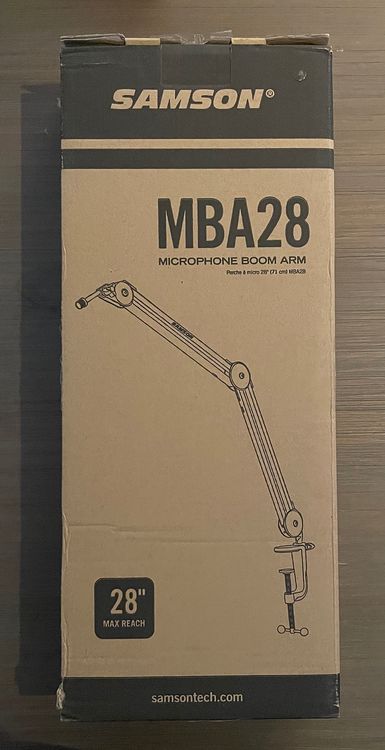 Samson MBA28 / 28-inch Microphone Boom Arm | Kaufen auf Ricardo